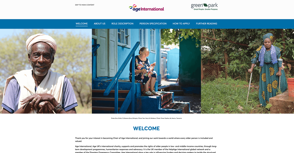 Age International About Us