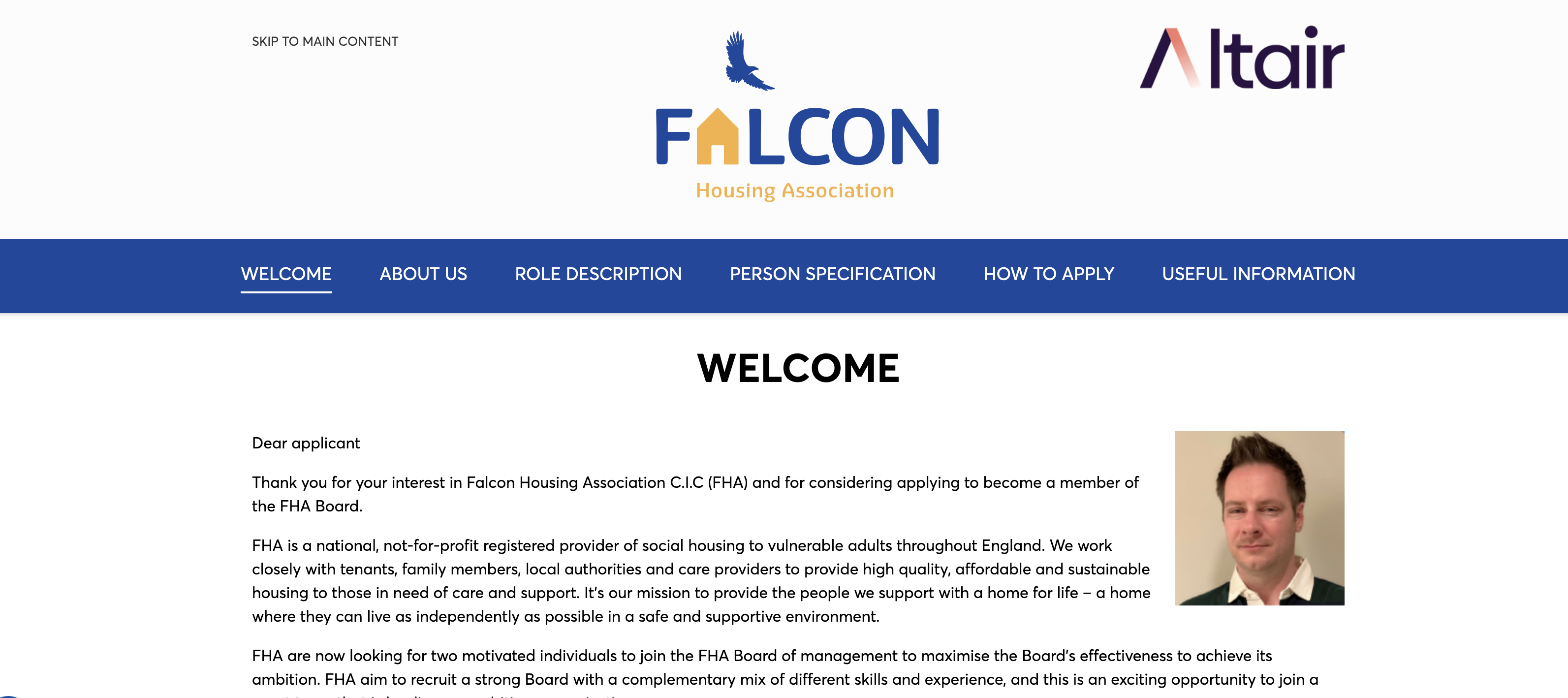 Falcon HA Role Description