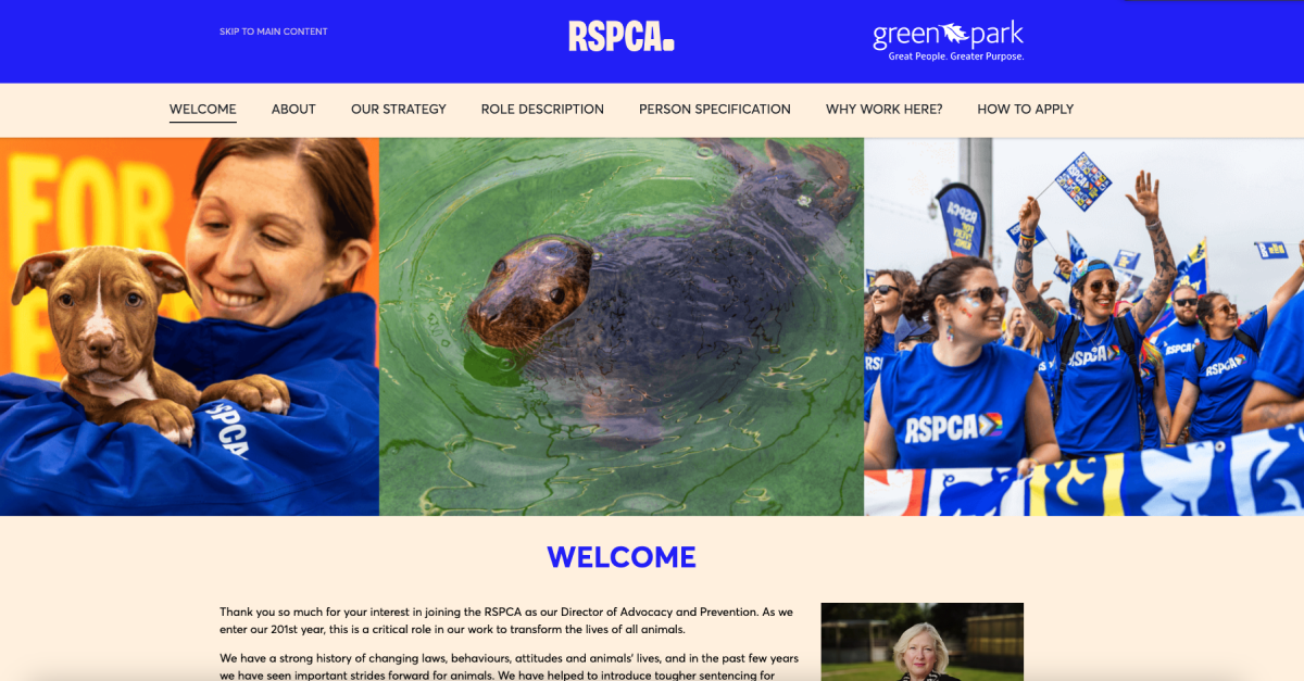 RSPCA Why work here?